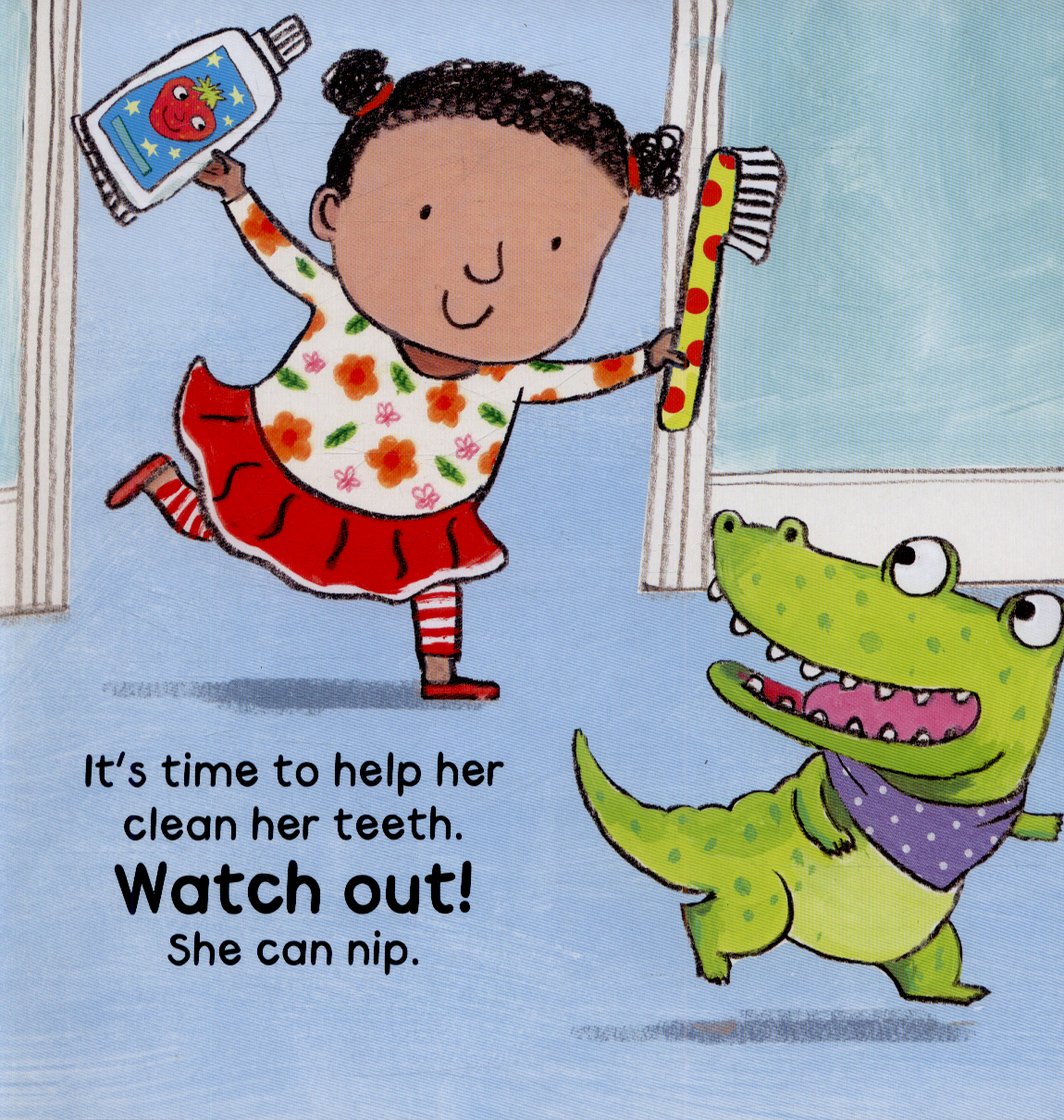How to brush your teeth with Snappy Croc by Clarke, Jane (9781782953951 ...