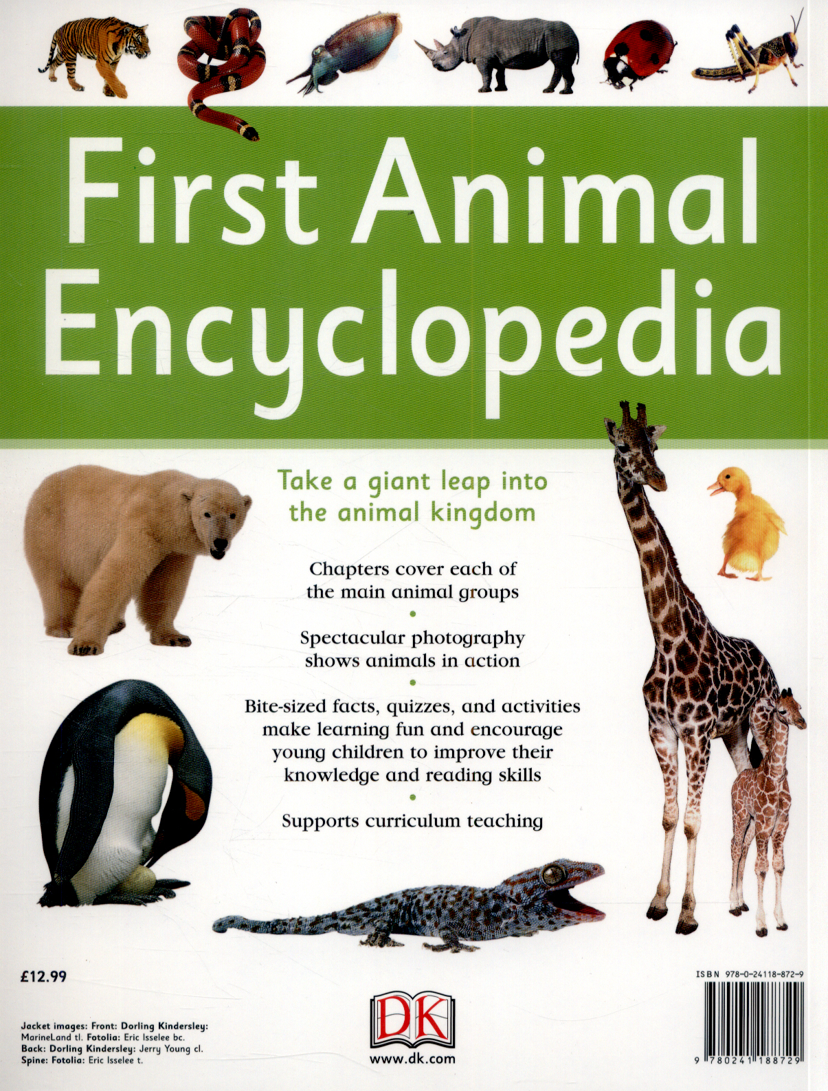 First animal encyclopedia by DK (9780241188729) | BrownsBfS