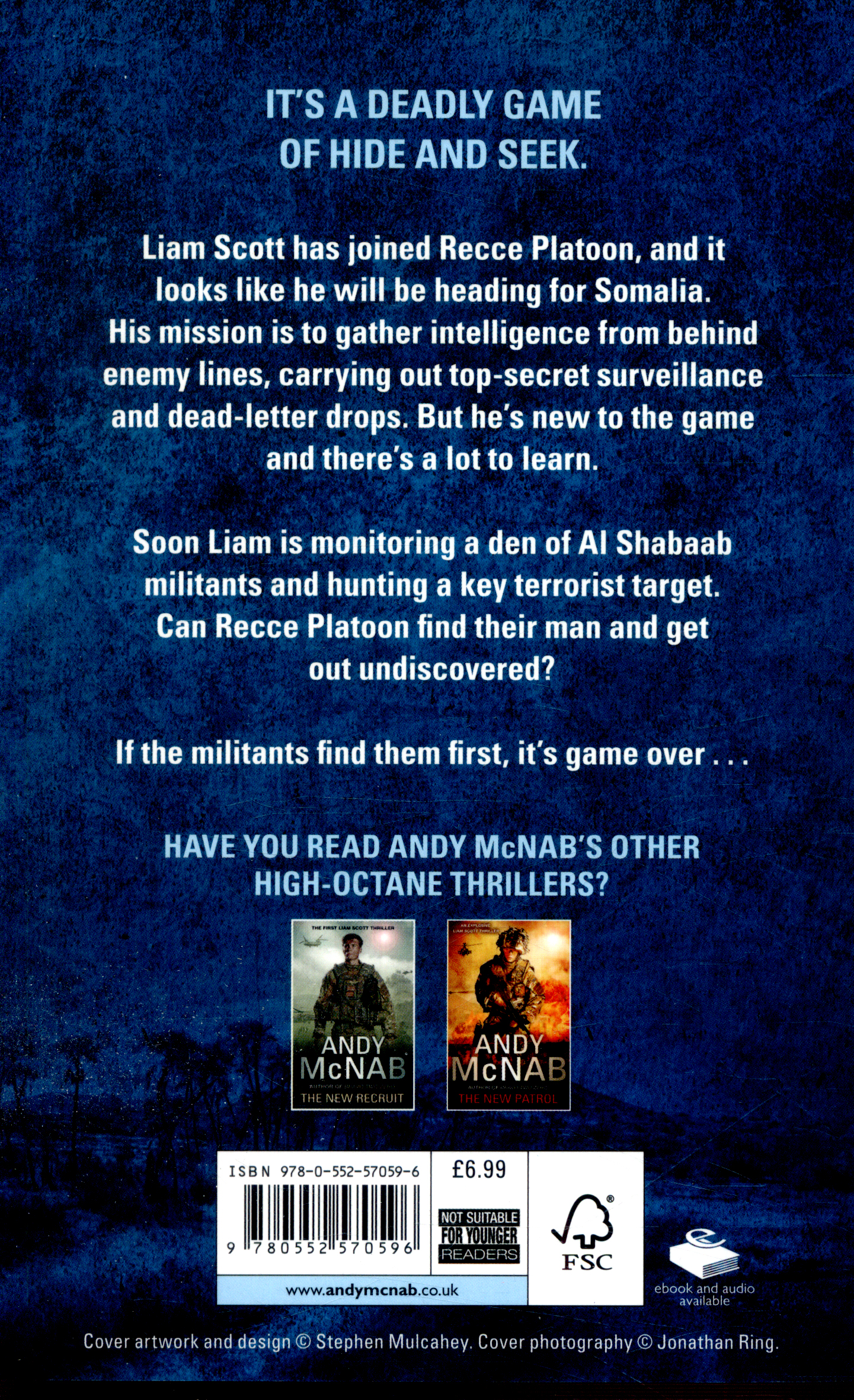 The New Enemy by McNab, Andy (9780552570596) | Browns Books