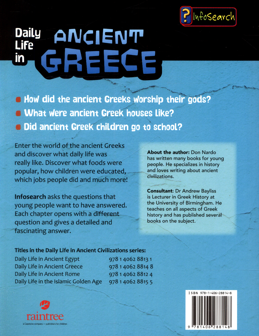 Daily life in Ancient Greece by Nardo, Don (9781406288148) | BrownsBfS