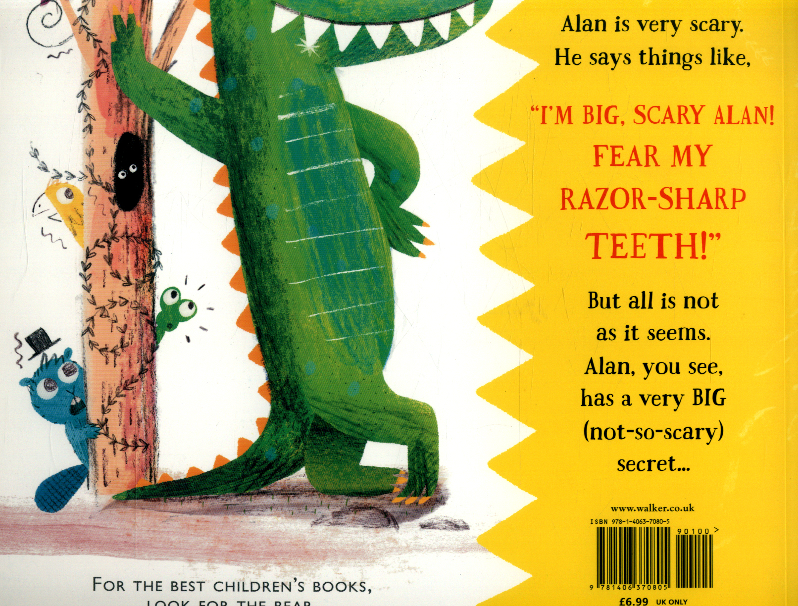Alan's big, scary teeth by Jarvis (9781406370805) | BrownsBfS