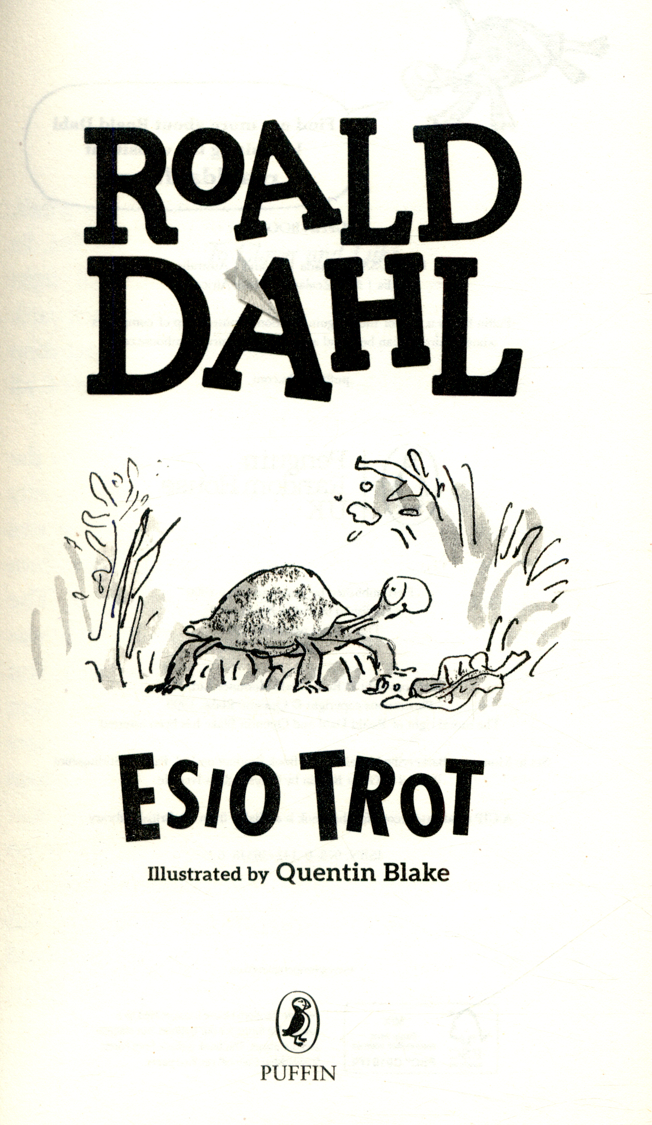 Esio Trot by Dahl, Roald (9780141365480) | Browns Books