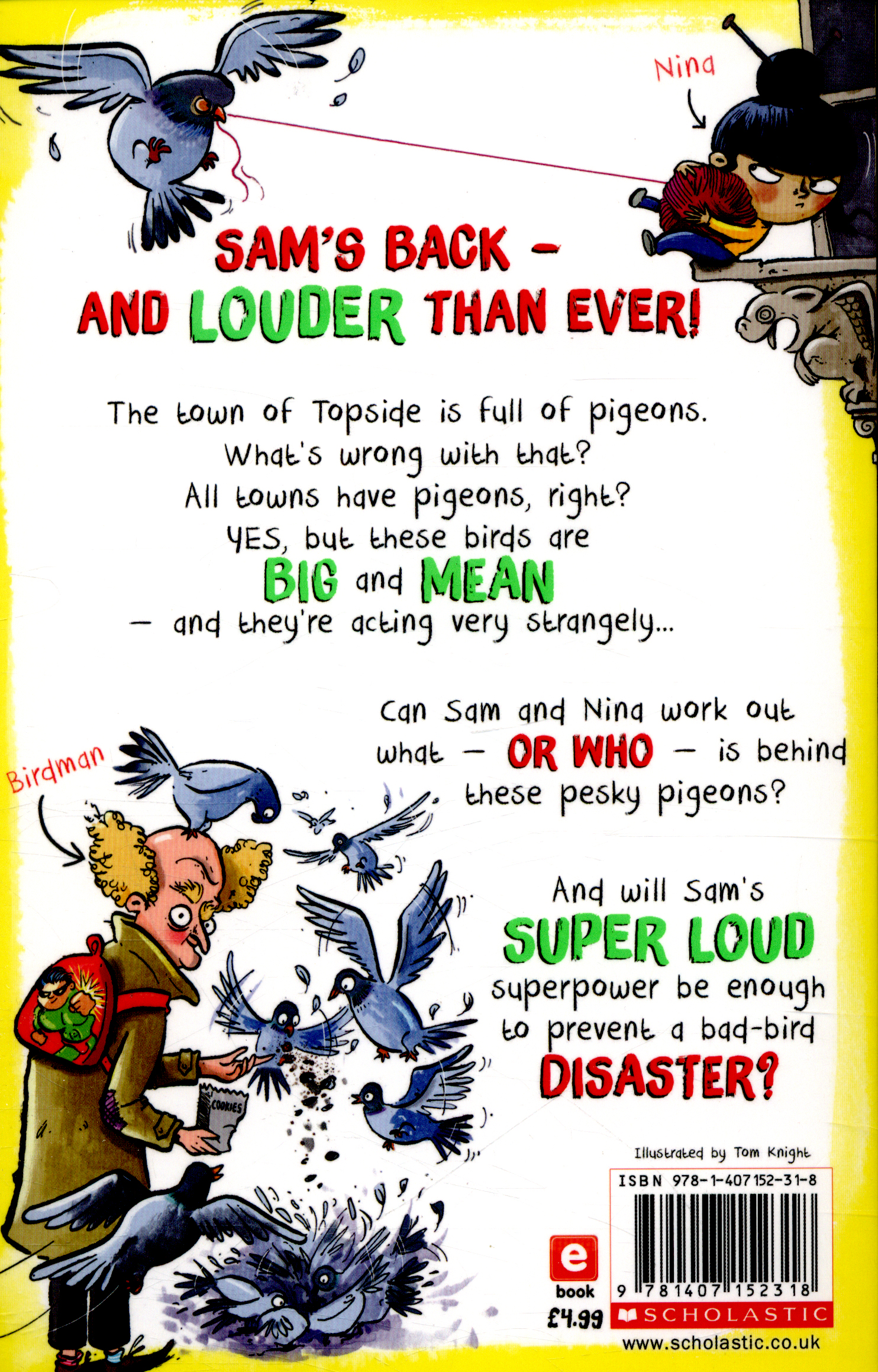 Super loud Sam vs Birdman by Simmons, Jo (9781407152318) | BrownsBfS