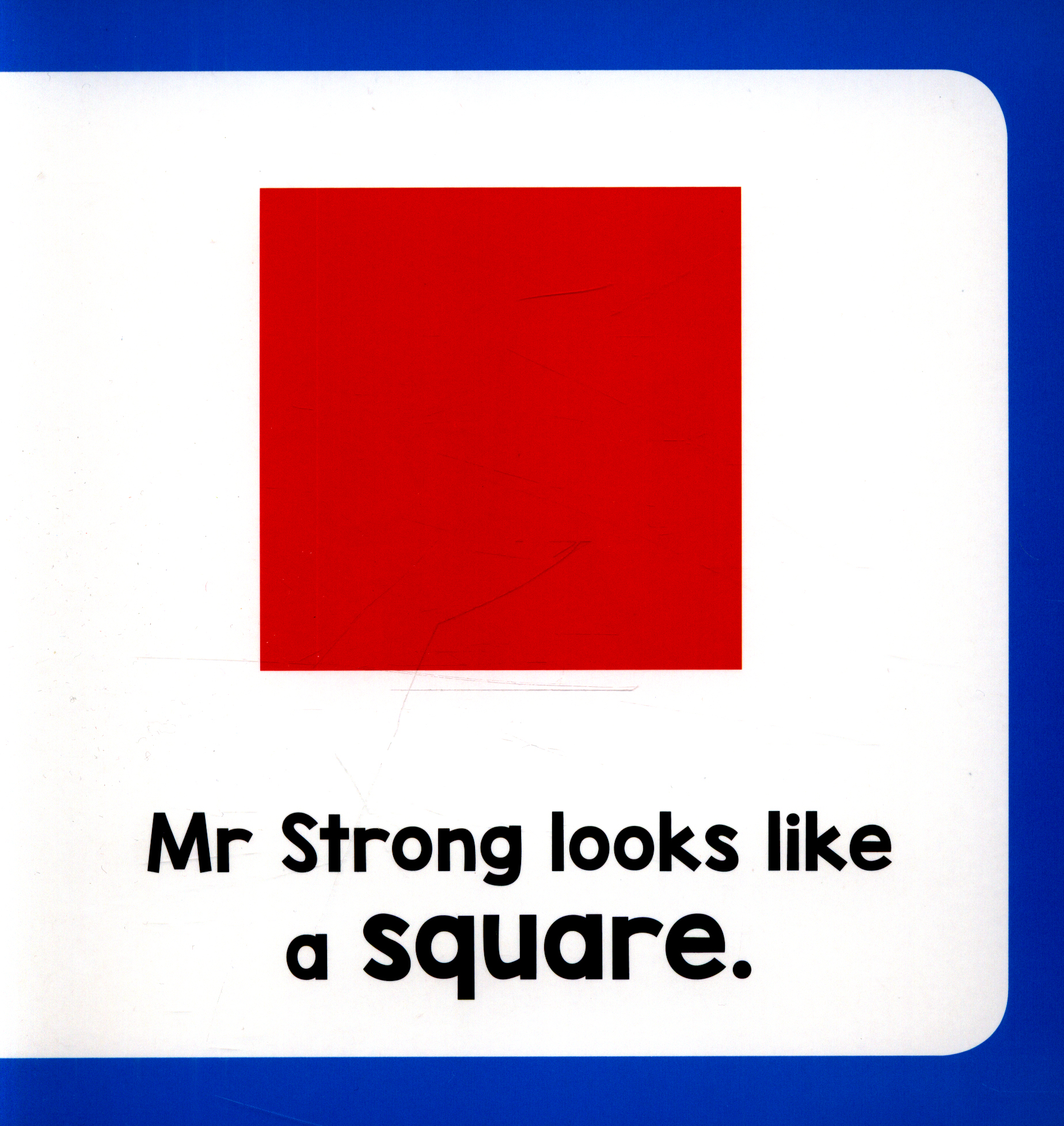 My first Mr. Men shapes