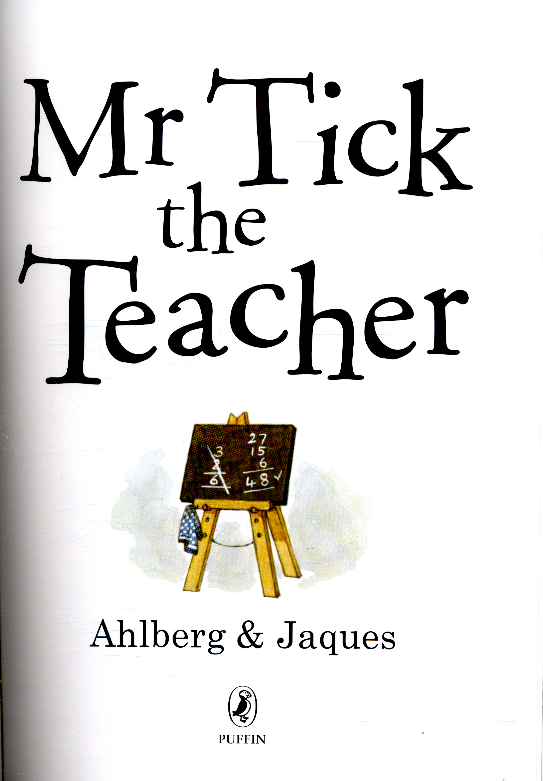 Mr Tick the teacher by Ahlberg, Allan (9780141369969) | BrownsBfS