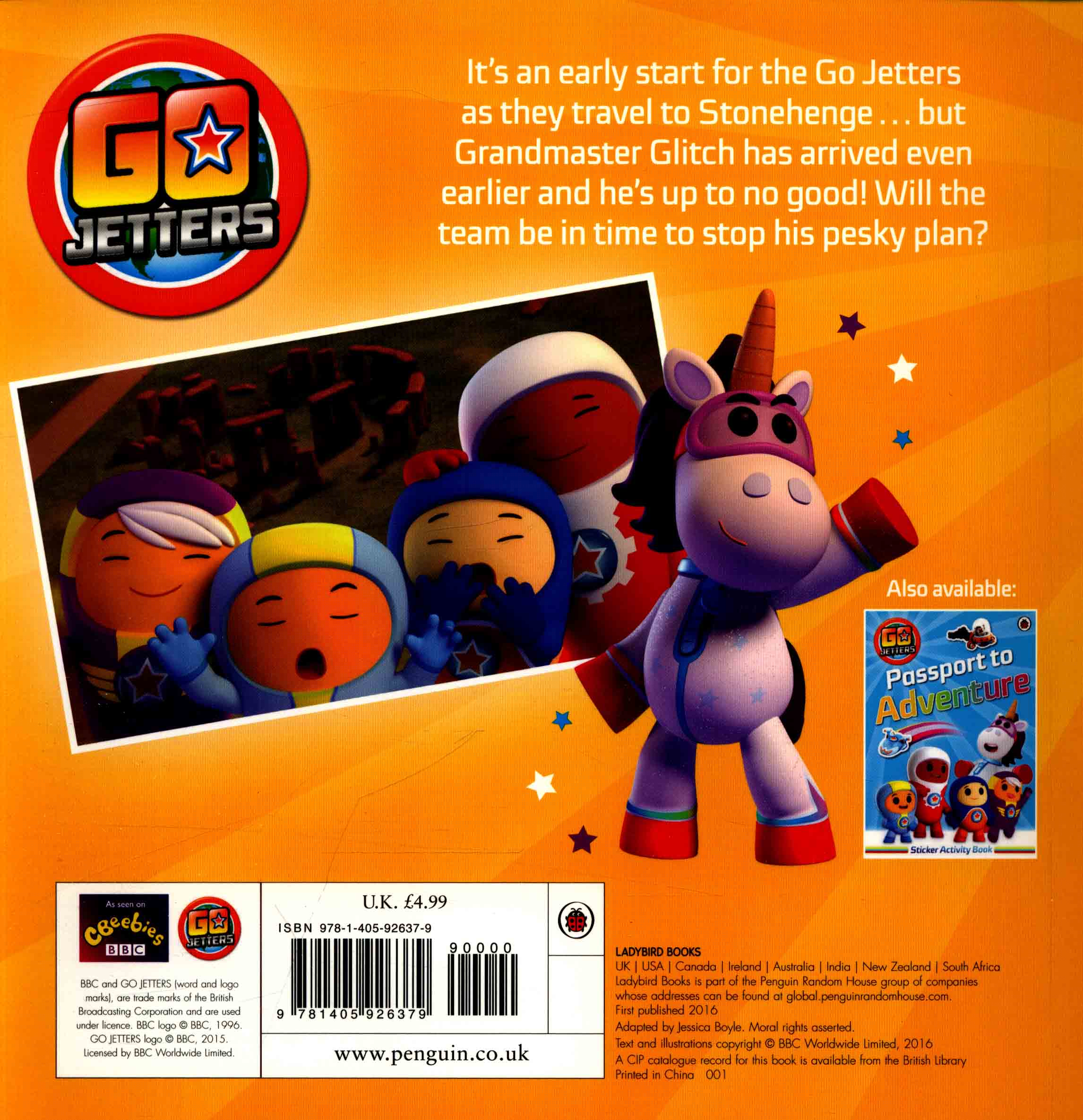 Go Jetters: Summer at Stonehenge by Boyle, Jessica (9781405926379 ...