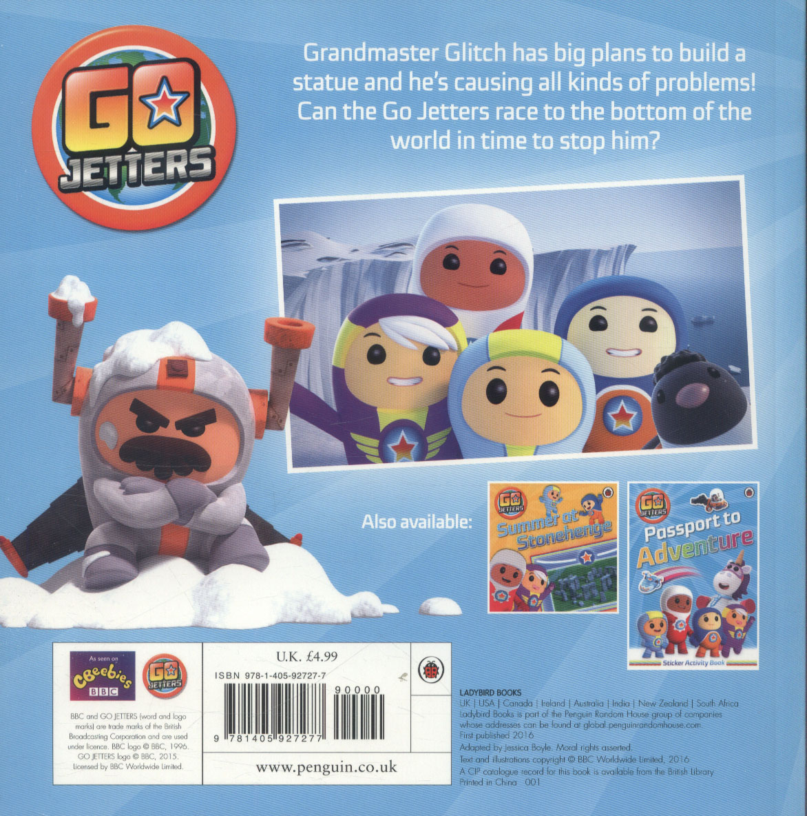 Go Jetters: Antarctic Adventure by Go Jetters (9781405927277) | Browns ...