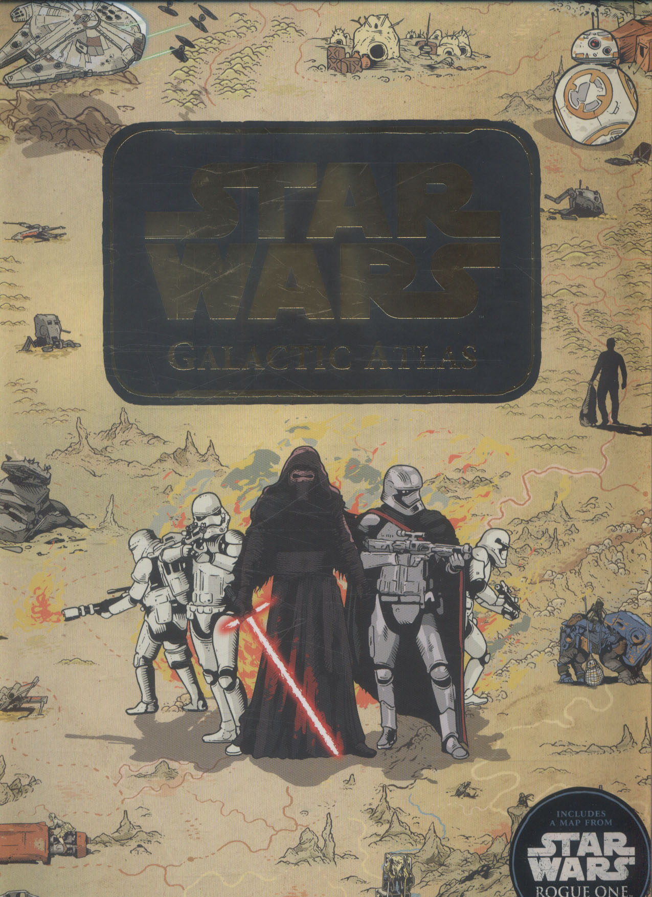 Star Wars: Galactic Atlas by Lucasfilm (9781405279987) | Browns Books