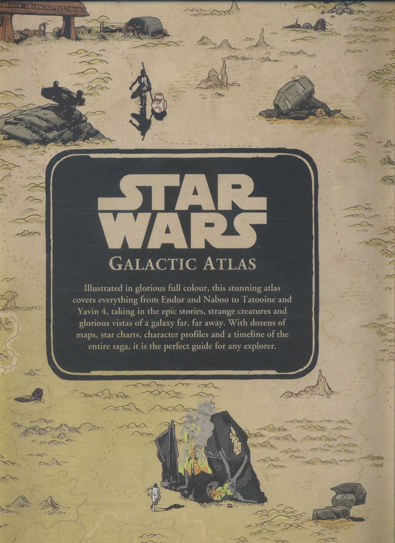 Star Wars: Galactic Atlas by Lucasfilm (9781405279987) | Browns Books