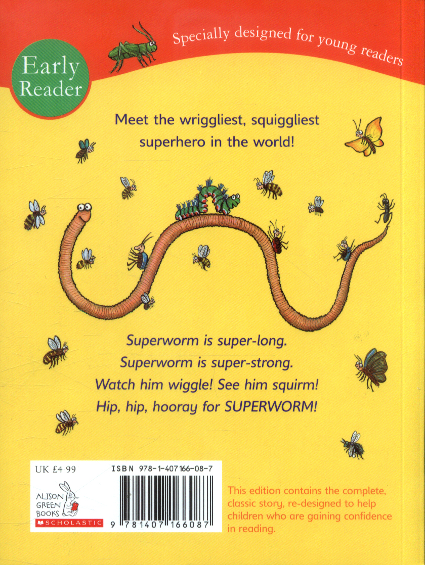 Superworm Early Reader by Donaldson, Julia (9781407166087) | Browns Books