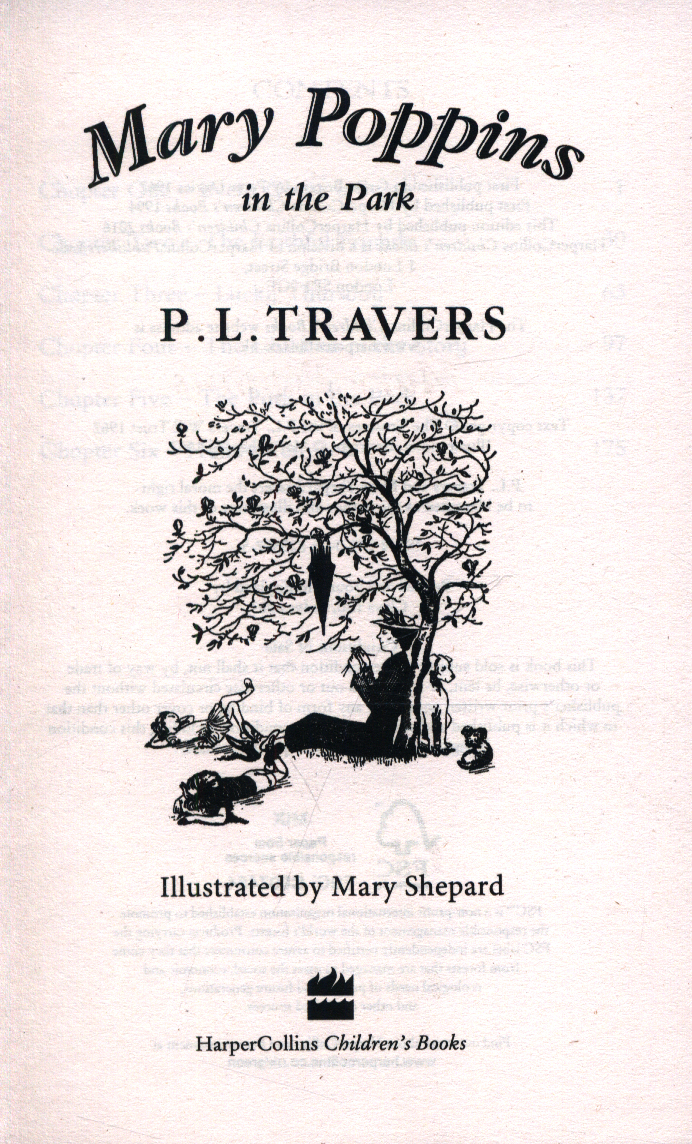 Mary Poppins in the park by Travers, P. L. (9780008205775) | BrownsBfS