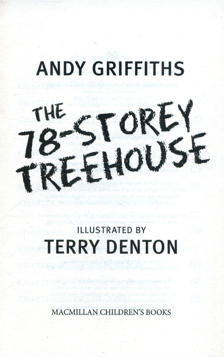 The 78-storey treehouse by GRIFFITHS, ANDY (9781509833757) | BrownsBfS