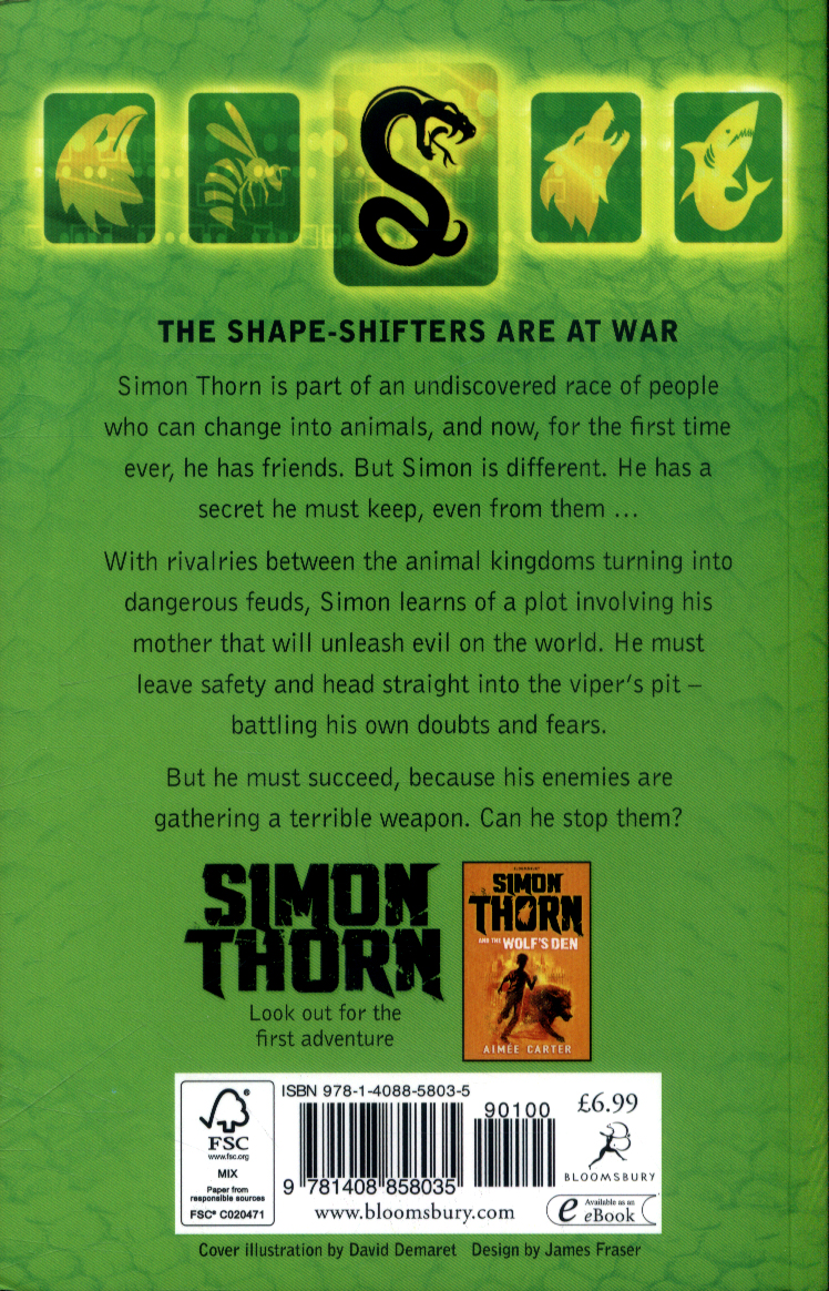 Simon Thorn and the viper's pit