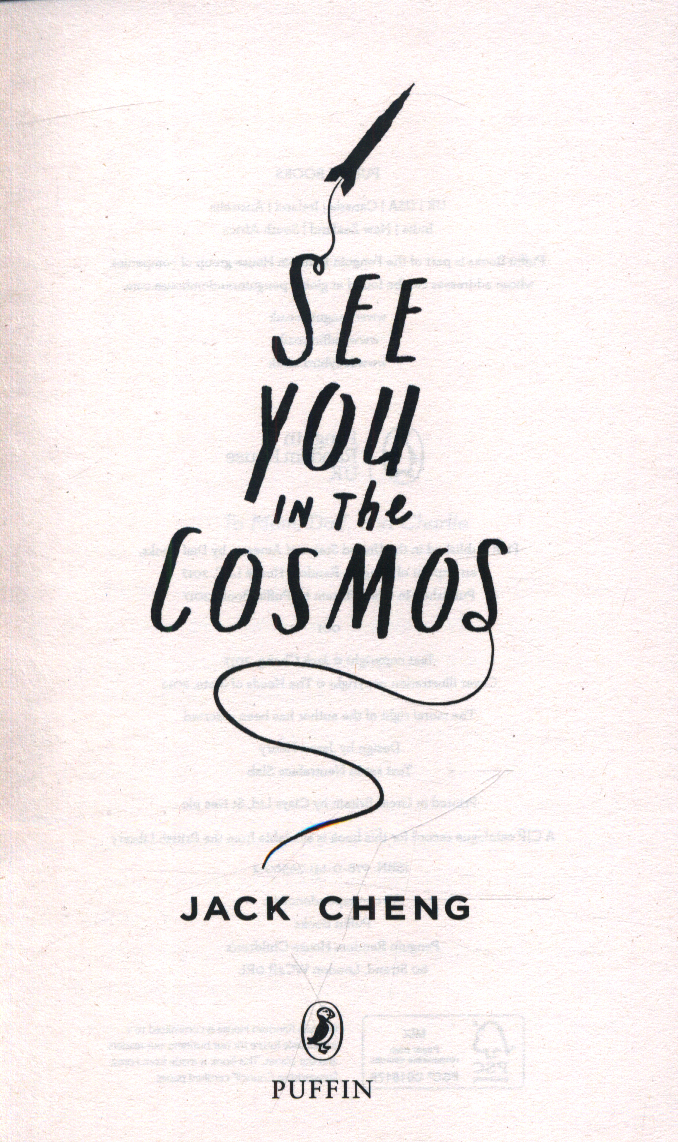 See you in the cosmos by Cheng, Jack (9780141365602) | BrownsBfS