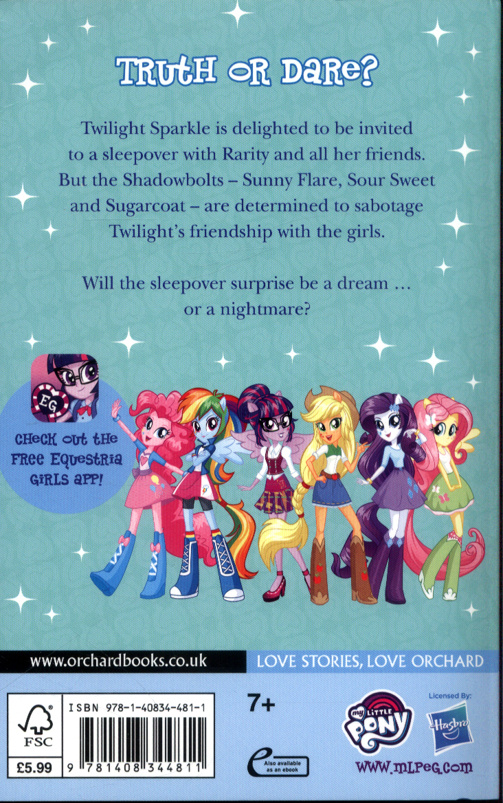 My Little Pony: Equestria Girls: Sleepover Surprise by Finn, Perdita ...