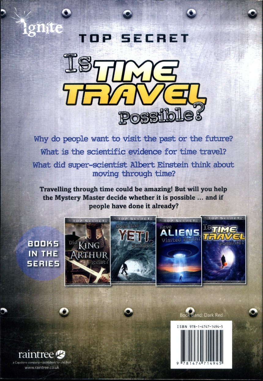 Is time travel possible? by Hunter, Nick (9781474714945) | BrownsBfS