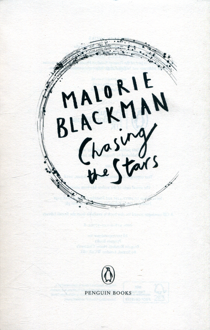 Chasing the stars by Blackman, Malorie (9780141377018) | BrownsBfS