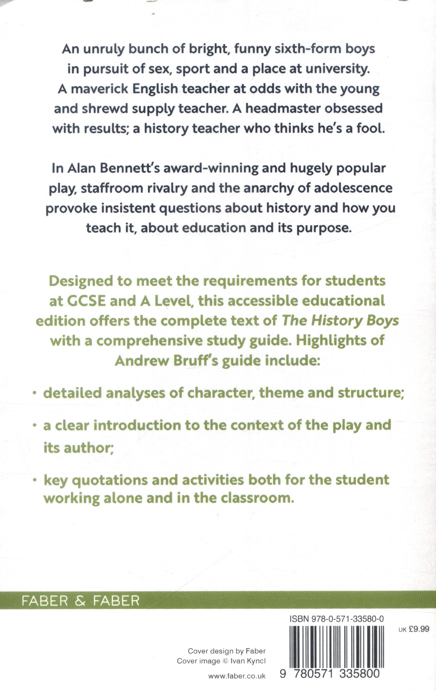 The History Boys : With GCSE and A Level study guide