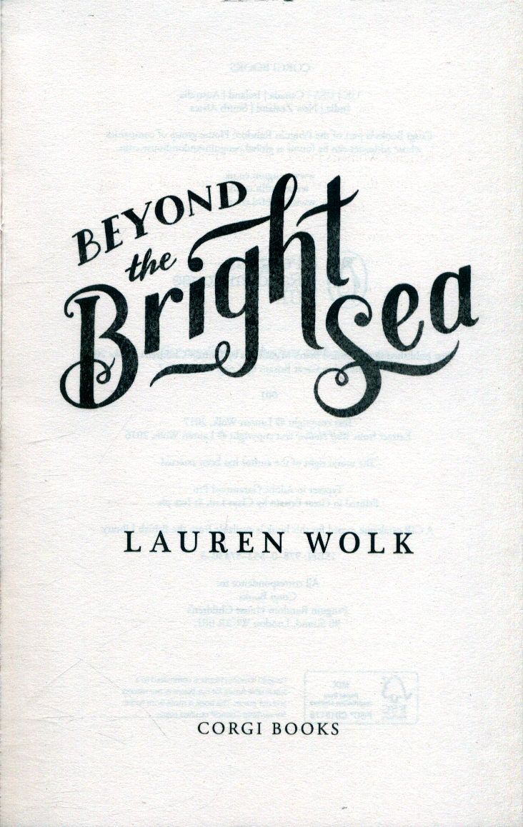 Beyond the bright sea by Wolk, Lauren (9780552574303) | BrownsBfS