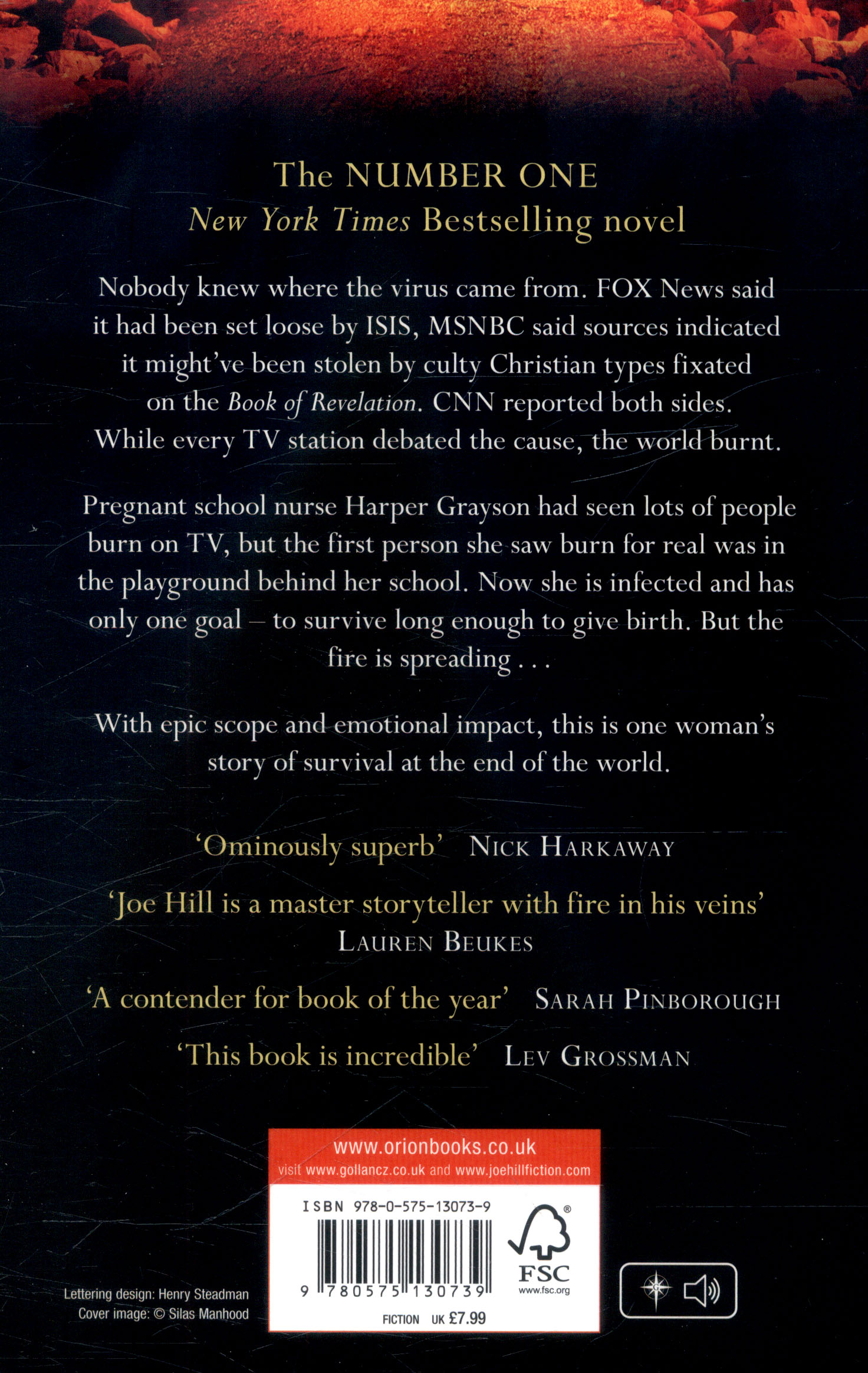 The Fireman by Hill, Joe (9780575130739) | Browns Books