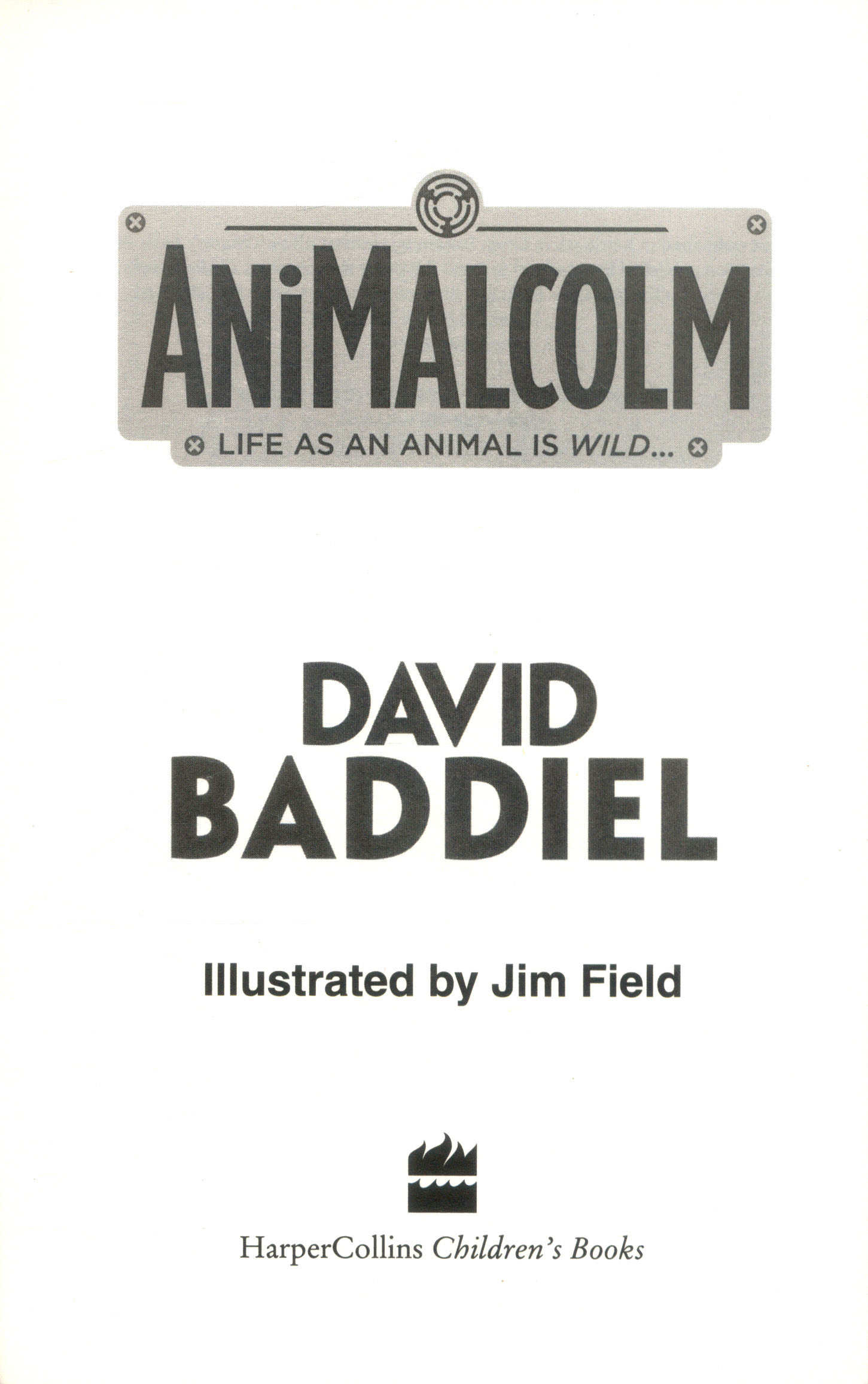 AniMalcolm by Baddiel, David (9780008185169) | Browns Books