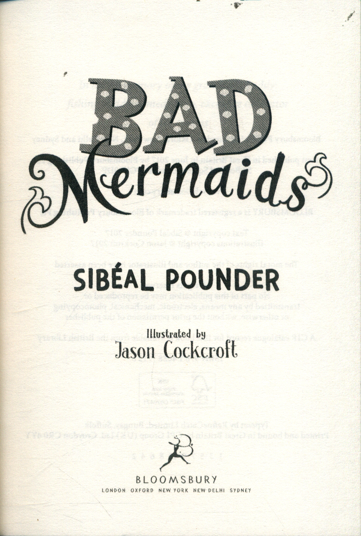 Bad Mermaids by Pounder, Sibeal (9781408877128) | Browns Books