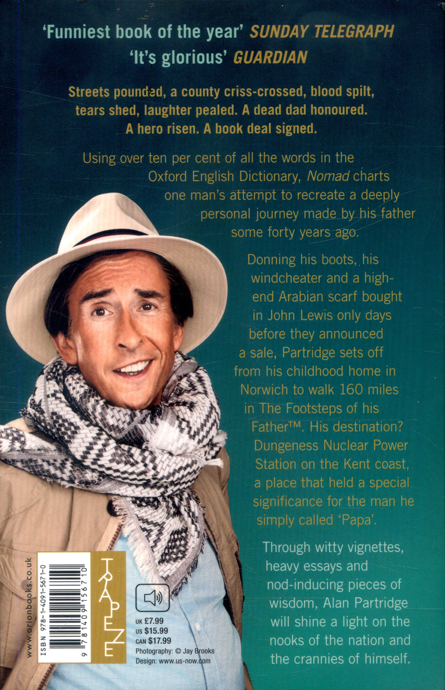 Alan Partridge - nomad by PARTRIDGE, ALAN (9781409156710) | BrownsBfS