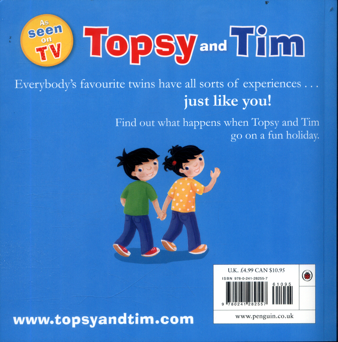 Topsy and Tim go on holiday