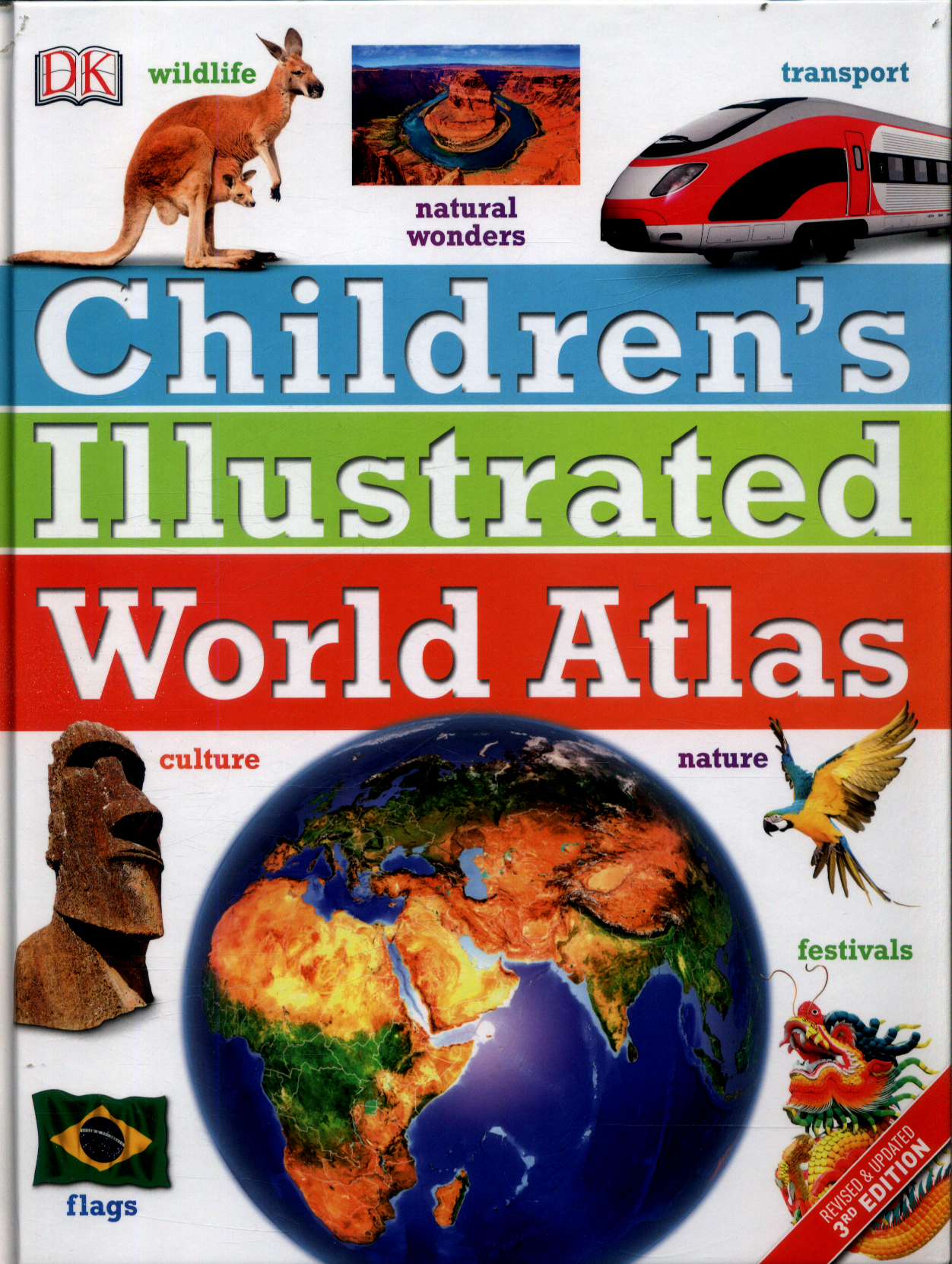 Children's illustrated world atlas. by DK (9780241296912) | BrownsBfS