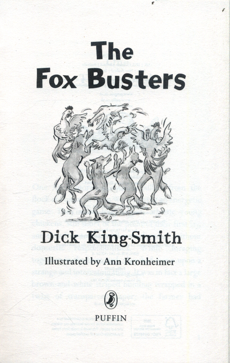 The Fox Busters by King-Smith, Dick (9780141370248) | Browns Books