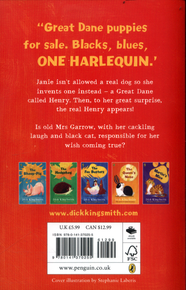 The Invisible Dog by King-Smith, Dick (9780141370255) | Browns Books