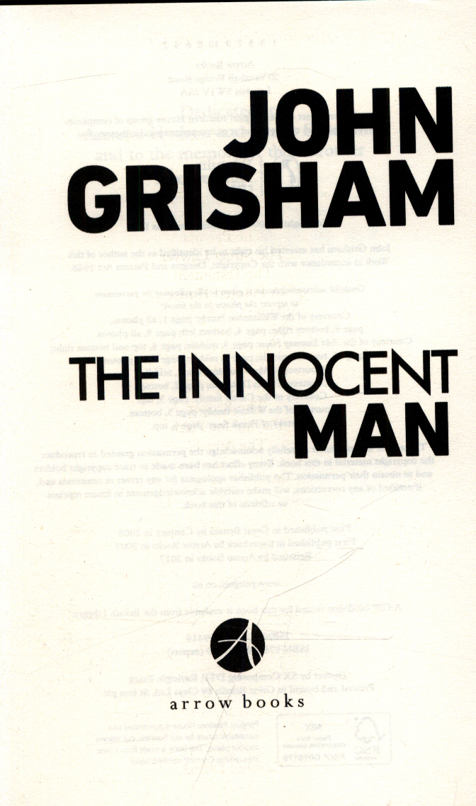 The innocent man
