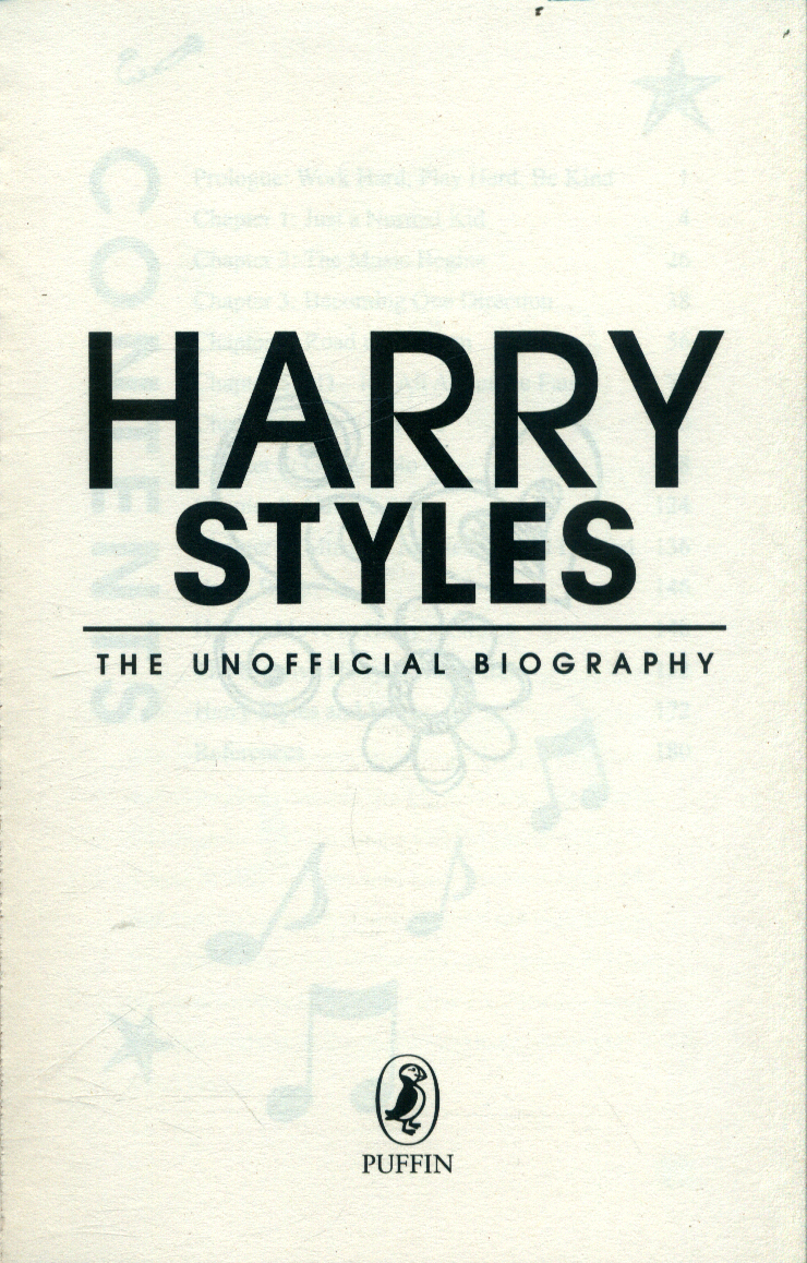 Harry Styles Unofficial Biography by Cronin, Ali (9780241331170 ...