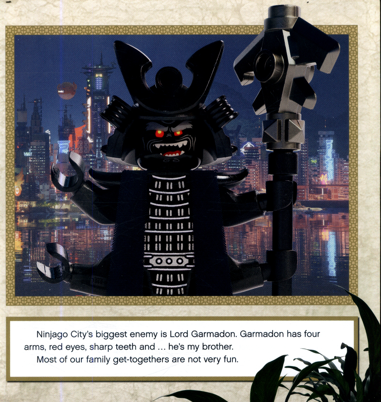 High-tech ninja heroes : Lord Garmadon, Evil dad by Petranek, Michael ...