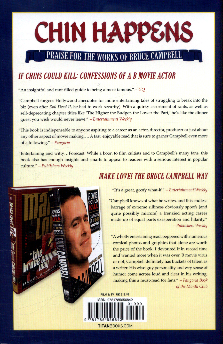 Hail to the Chin : Further Confessions of a B Movie Actor (First edition)