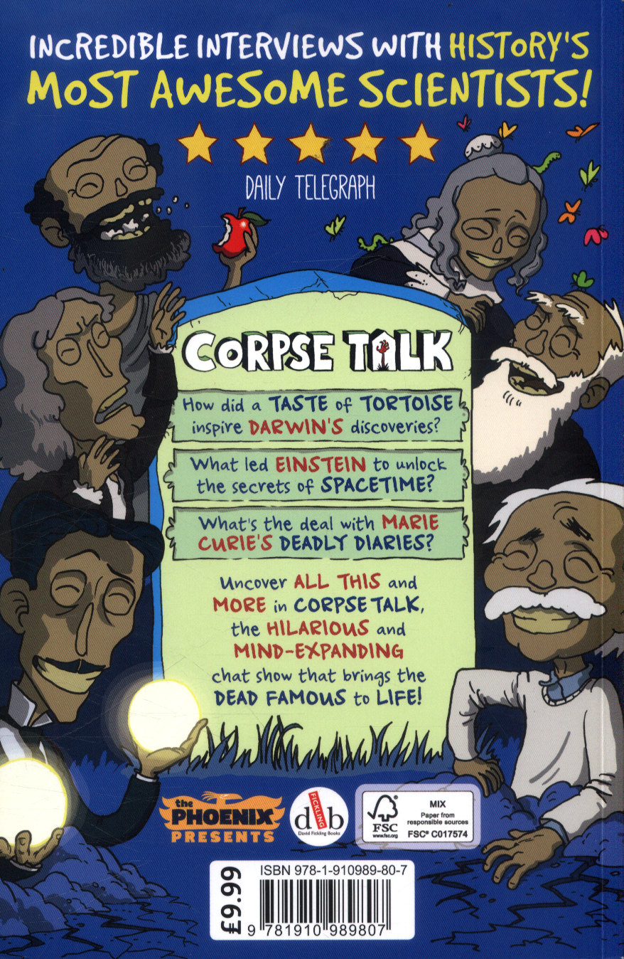 Corpse Talk: Ground-Breaking Scientists by Murphy, Adam (9781910989807 ...