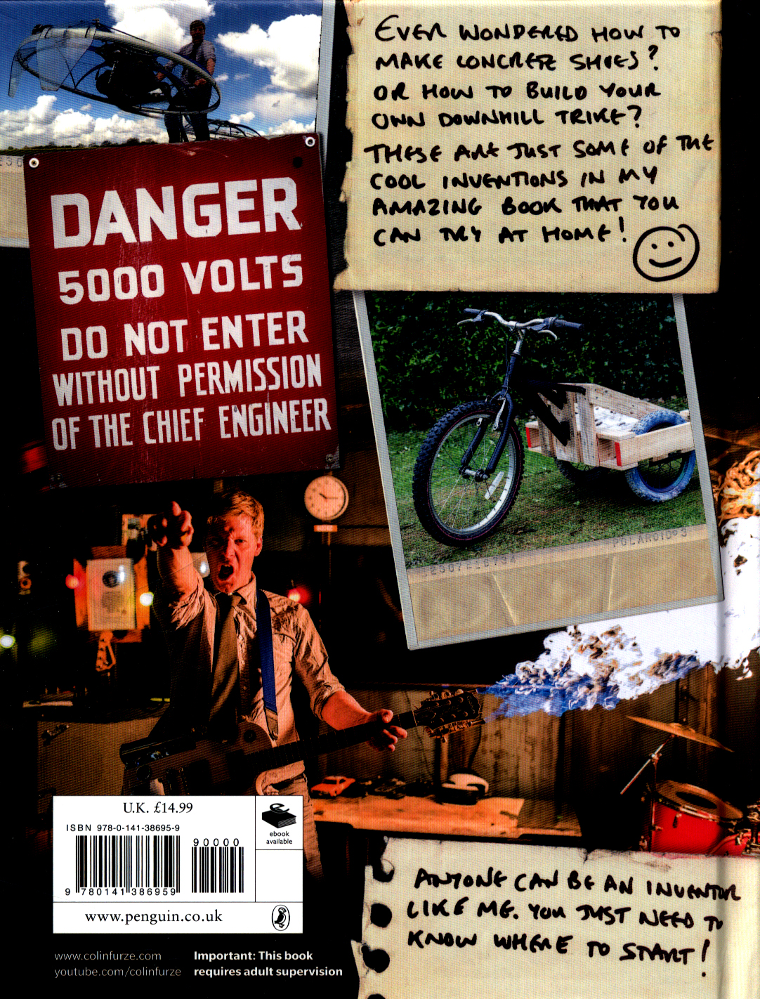 Colin Furze: This Book Isn't Safe! by Furze, Colin (9780141386959 ...