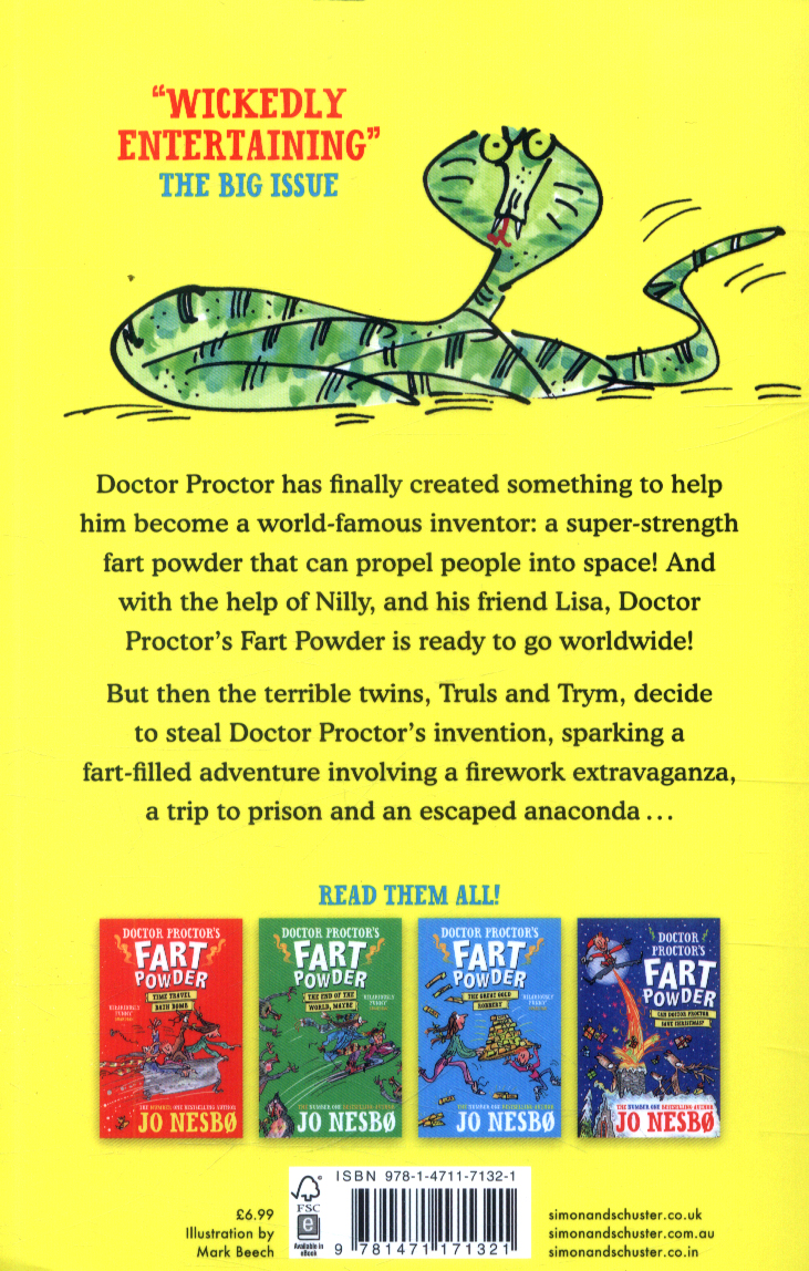 Doctor Proctor's fart powder by Nesbo, Jo (9781471171321) | BrownsBfS