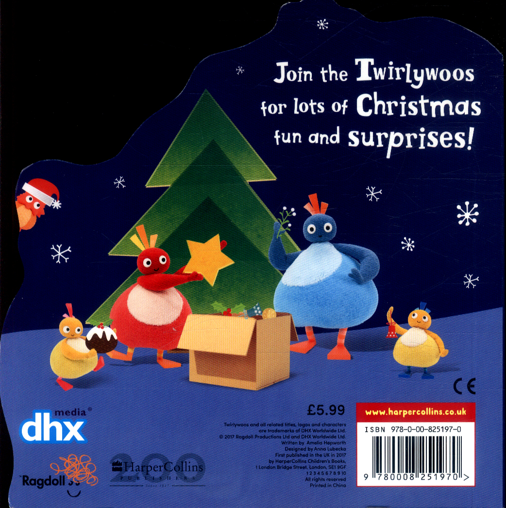 Happy Christmas, Twirlywoos by Hepworth, Amelia (9780008251970) | BrownsBfS
