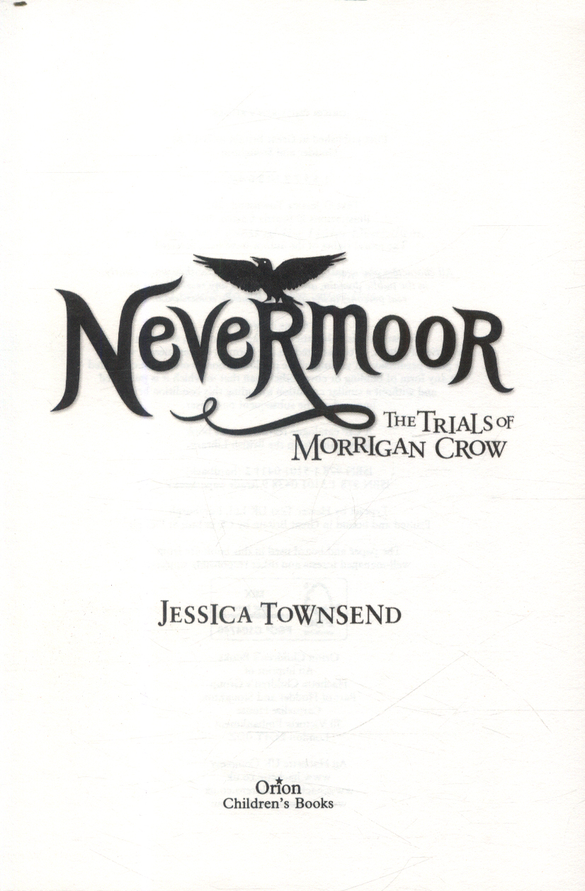 Nevermoor by Townsend, Jessica (9781510104112) | Browns Books