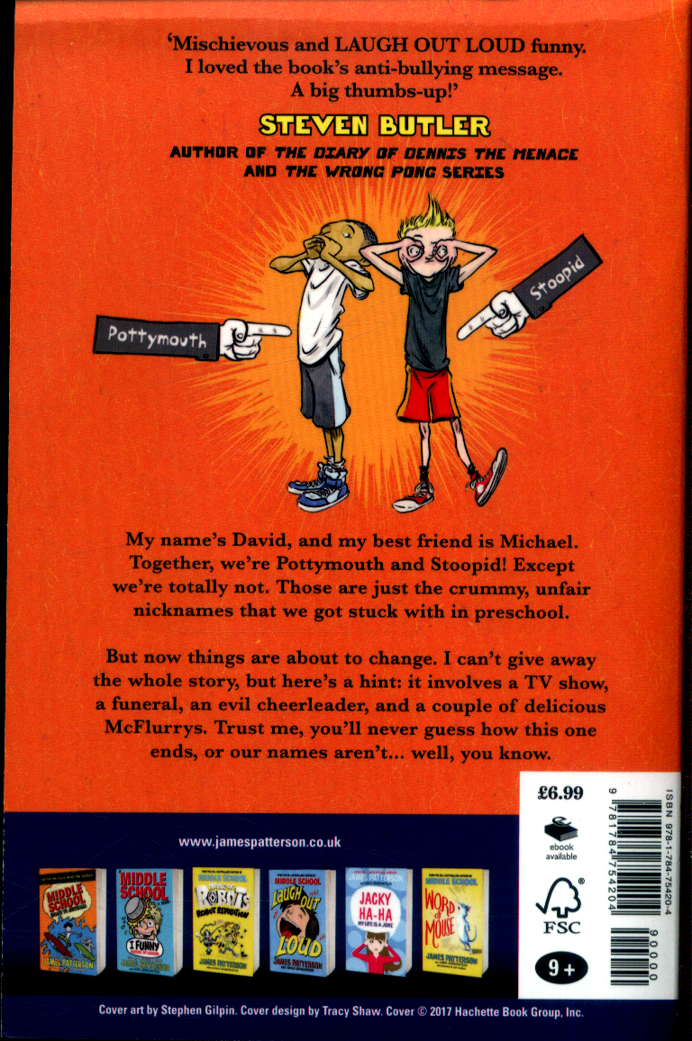 Pottymouth and Stoopid by Patterson, James (9781784754204) | BrownsBfS