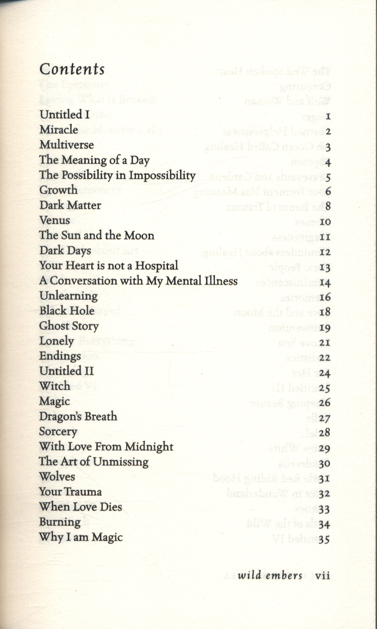 Wild embers : poems of rebellion, fire and beauty by Gill, Nikita ...