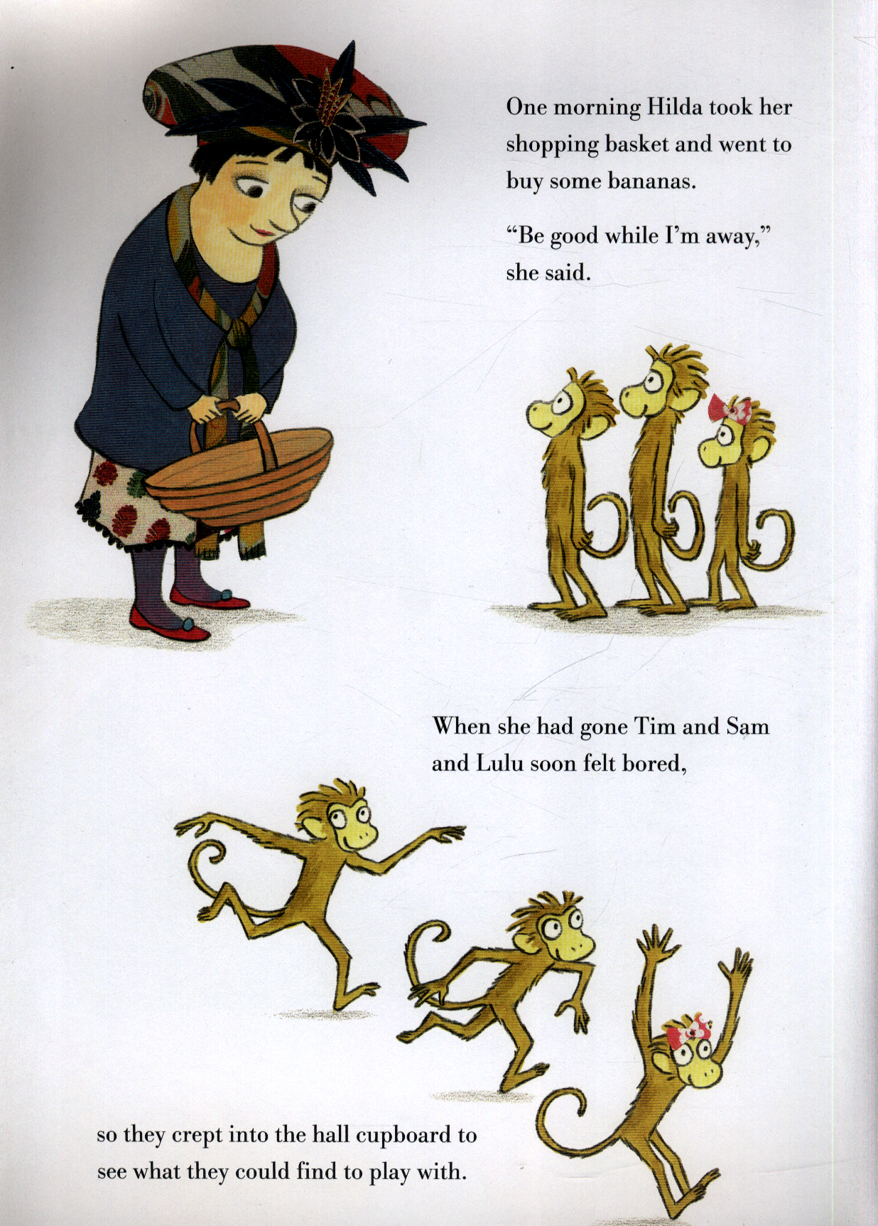 Three little monkeys by Blake, Quentin (9780008255015) | BrownsBfS