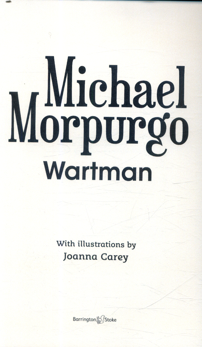 Wartman by Morpurgo, Michael (9781781127735) | Browns Books