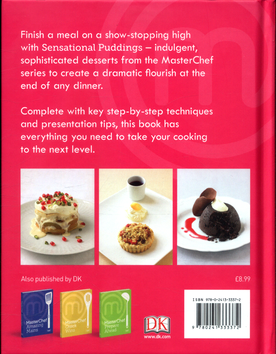 MasterChef Sensational Puddings by MasterChef (9780241333372) | Browns ...