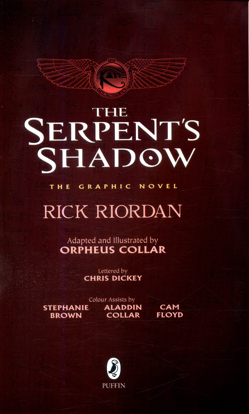The serpent's shadow : the graphic novel by Riordan, Rick ...