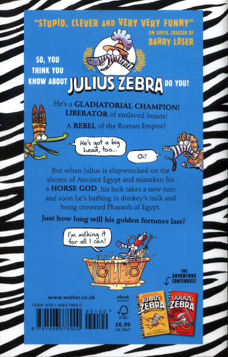 Julius Zebra: Entangled with the Egyptians! by NORTHFIELD, GARY ...