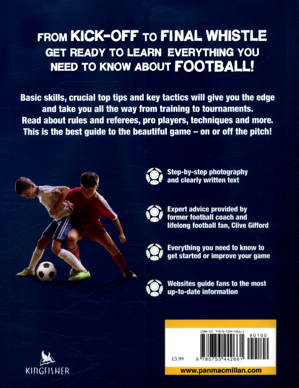 My First Football Handbook by Gifford, Clive (9780753442661) | Browns Books