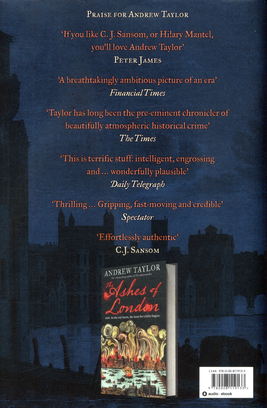 The Fire Court by Taylor, Andrew (9780008119133) | Browns Books