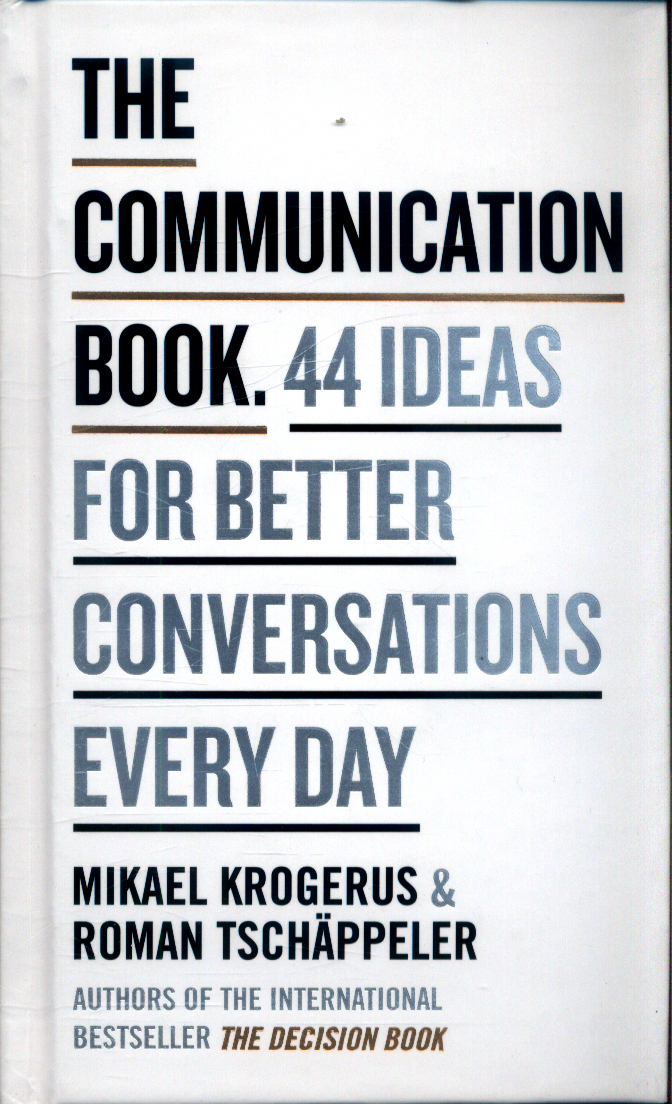 The Communication Book by Krogerus, Mikael (9780241982280) | Browns Books